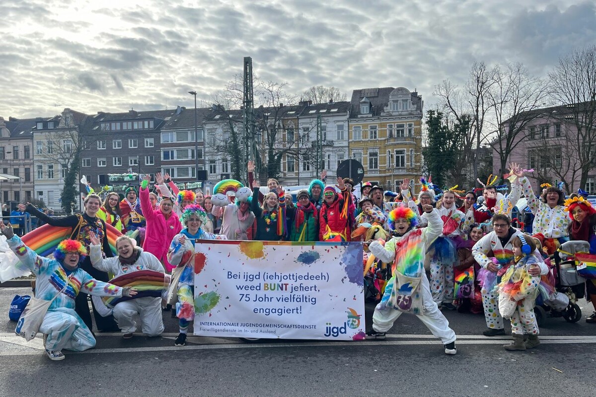 Alaaf und Rosenmontag – 75 Johr vielfältig engagiert